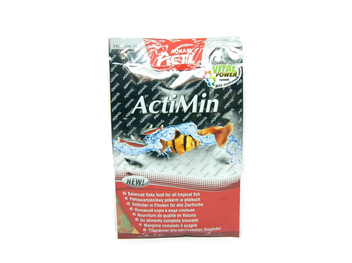 AQUAEL ACTI ActiMin saszetka 10g pokarm Sklep Akwarystyczny.EU